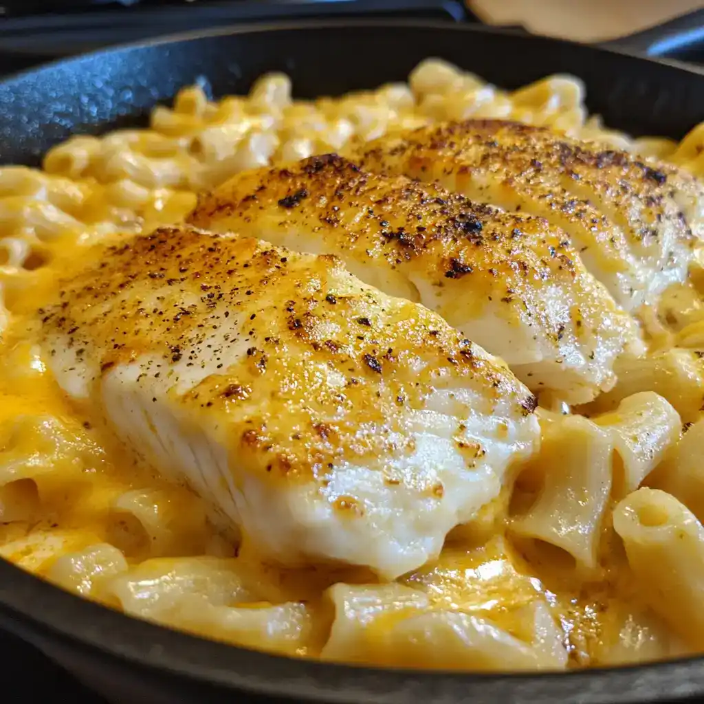 Roasted Mac and Cheese Fish Recipe | Meal Mia