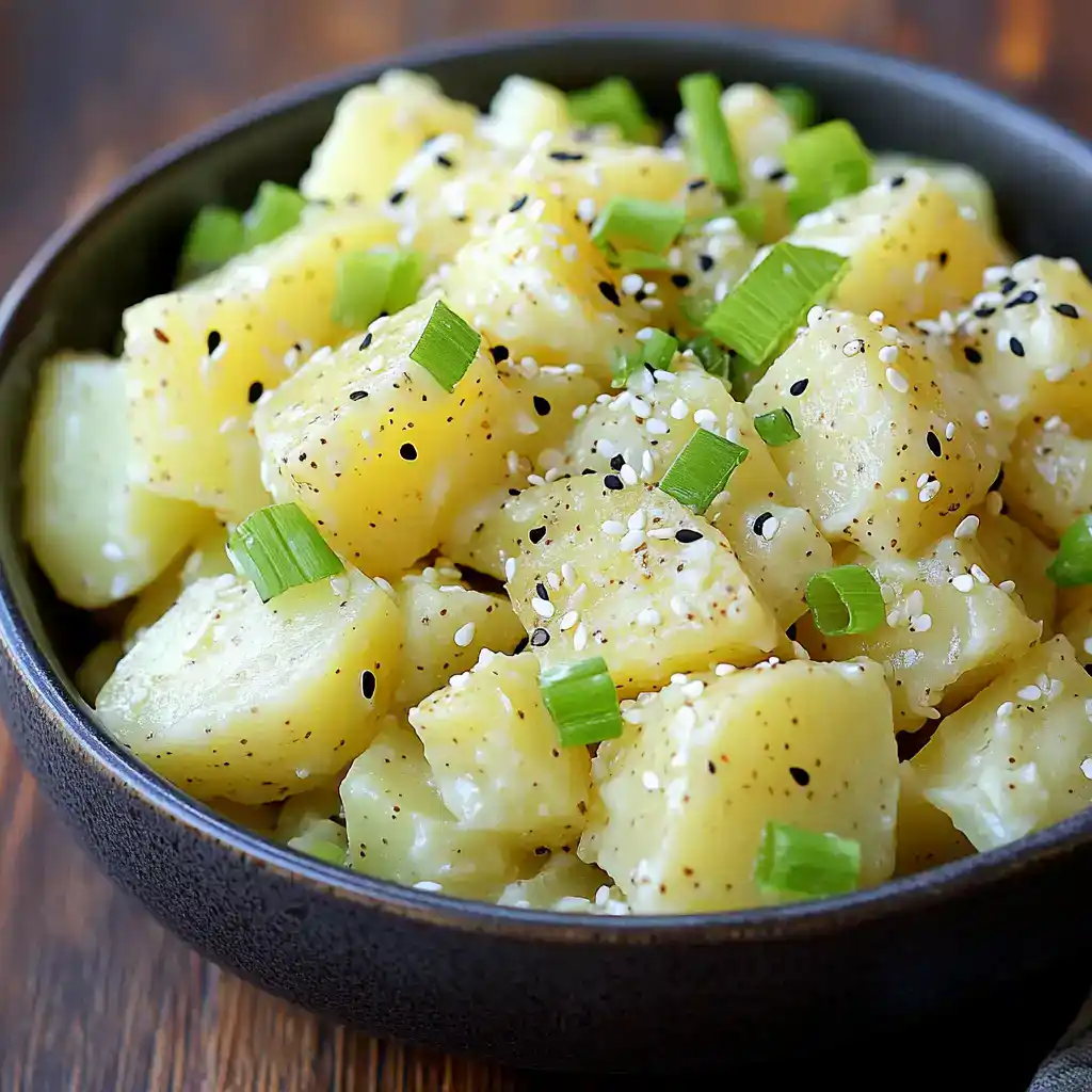 Wasabi Ginger Potato Salad Recipe | Meal Mia