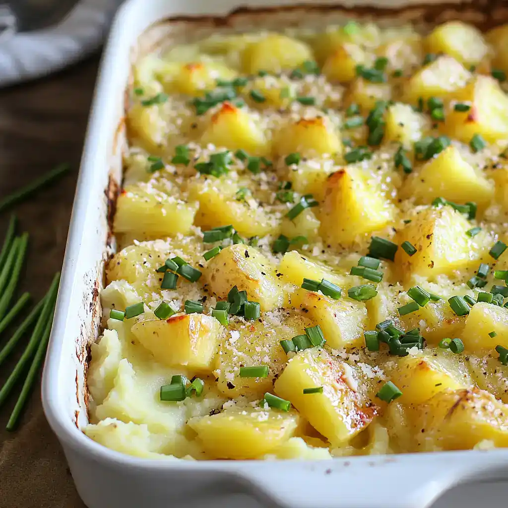 Spring Pineapple Mashed Potatoes for Easter Recipe | Meal Mia