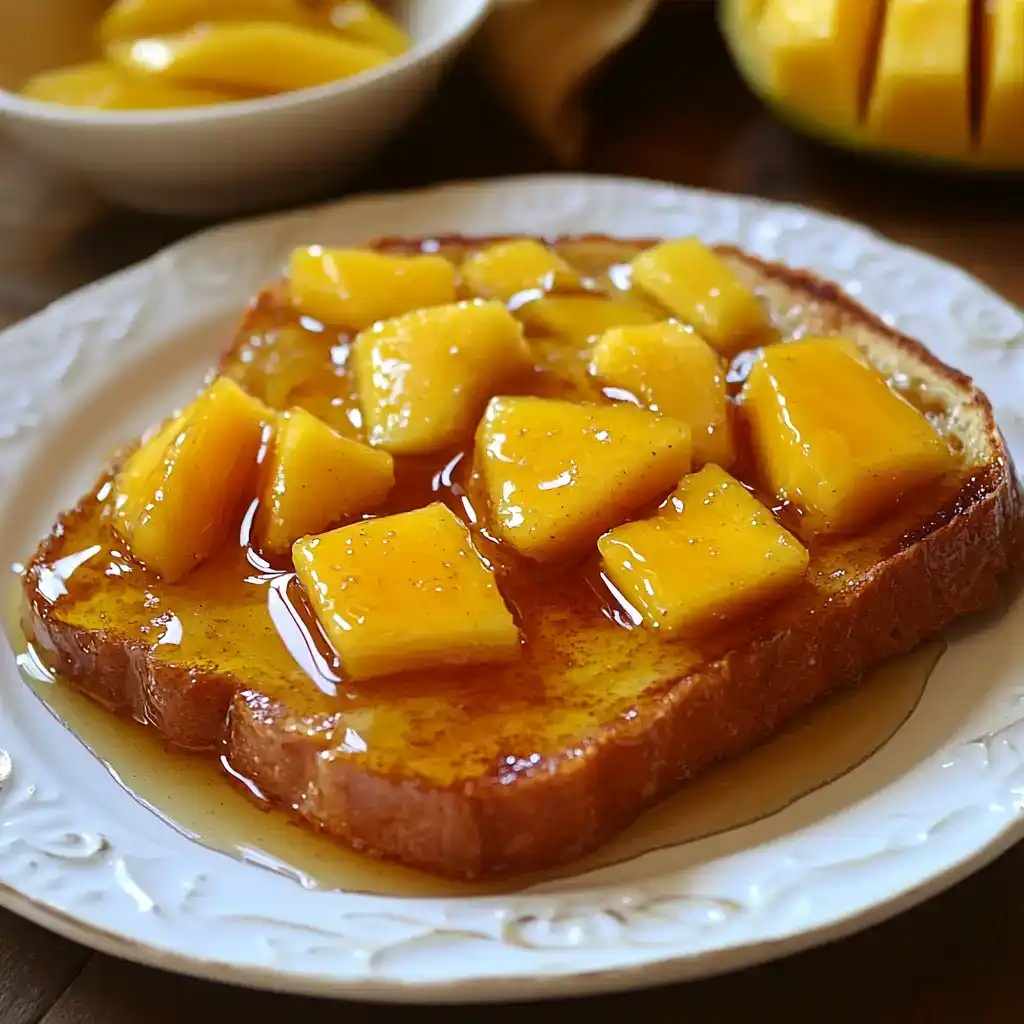 Marinated Mangoes French Toast Recipe | Meal Mia