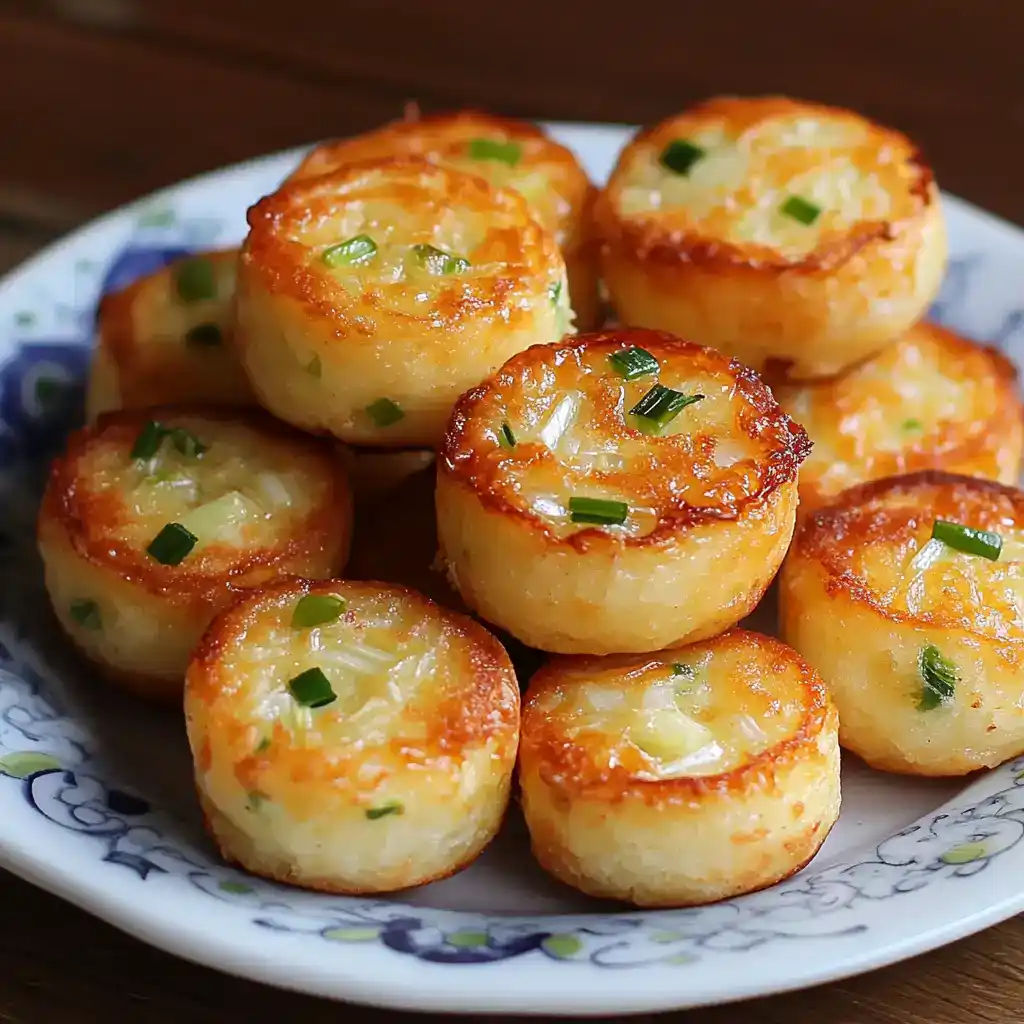 Rich Spring Onions Cakes Recipe