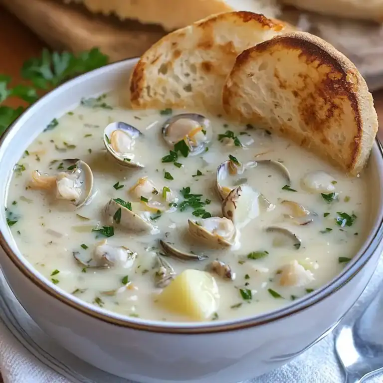 Rhode Island Clear Clam Chowder Recipe - Traditional RI