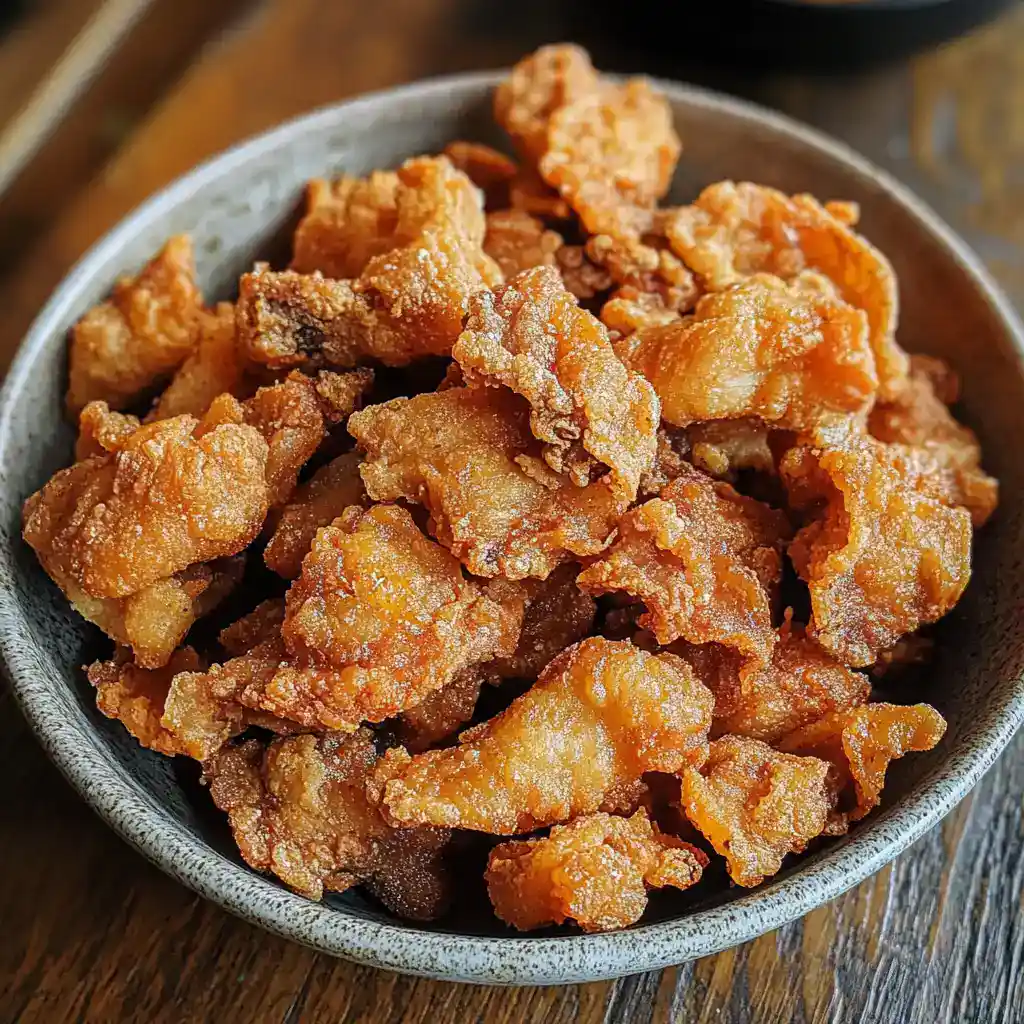 Crispy Chicken Skin Recipe