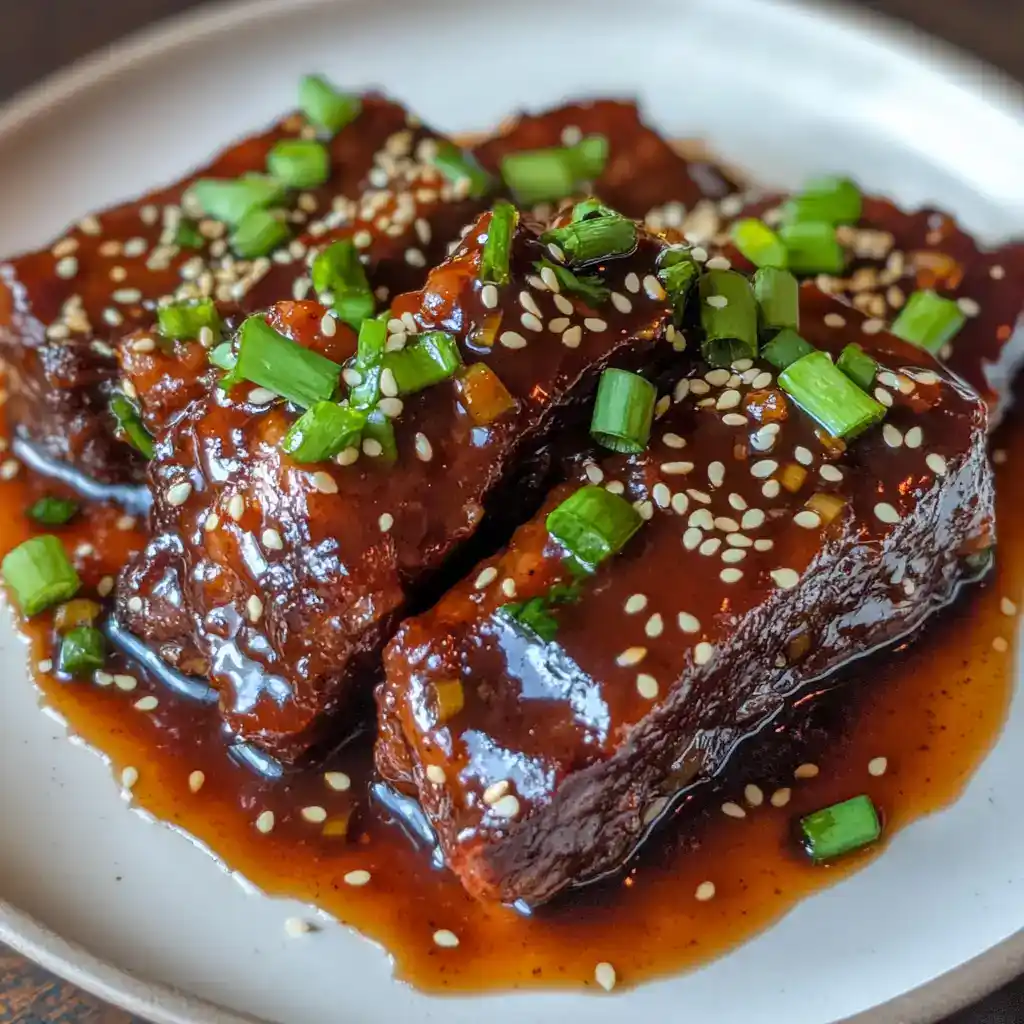 Korean-Style Short Ribs with Gochujang Glaze Recipe