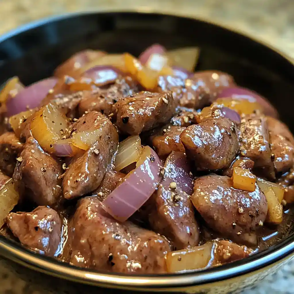 Chicken Liver with Onions Recipe