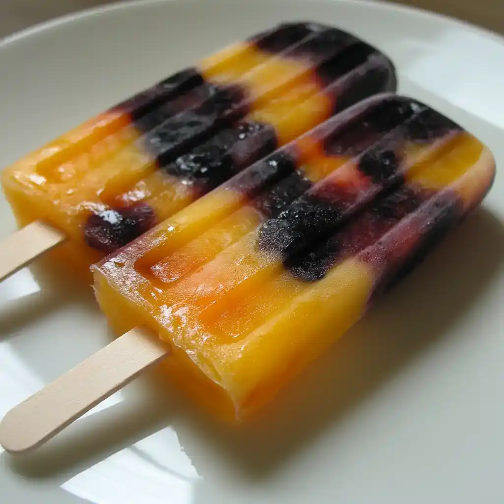 Frozen Fruit Popsicles Recipe