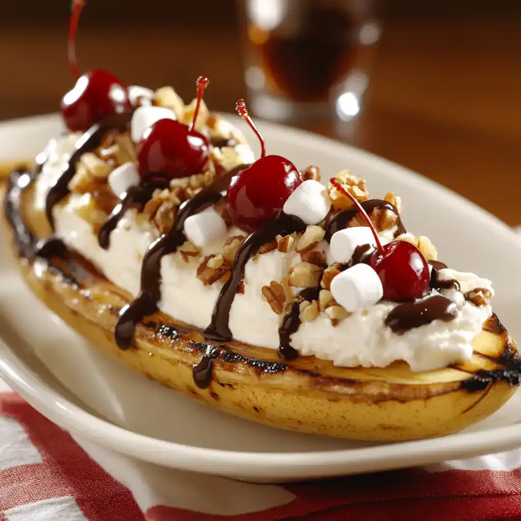 Grilled Banana Split Recipe